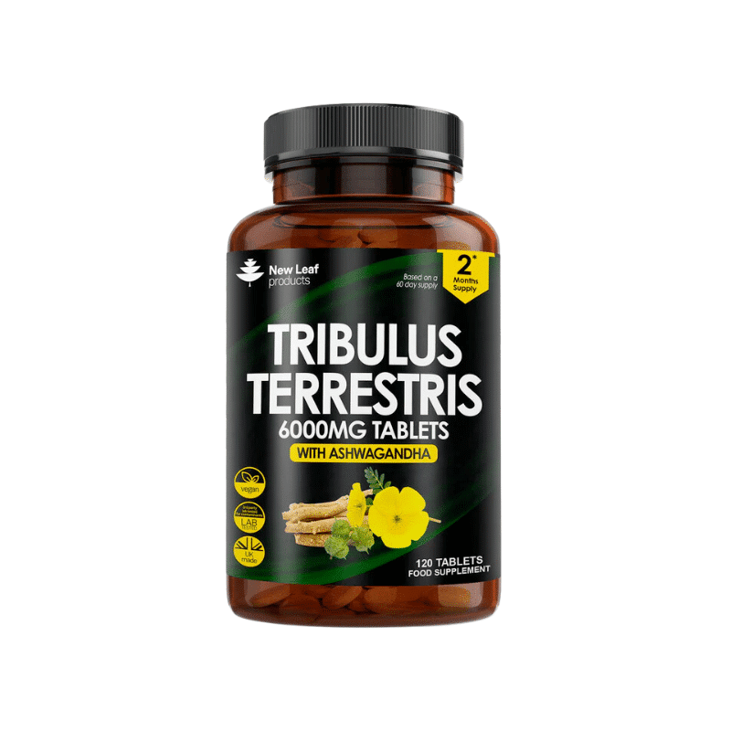 Buy New Leaf Tribulus Terrestris with Ashwaganda 120 (Libido for Men ...