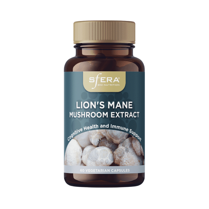 Buy Sfera Bio Nutrition Lions Mane (Hericium Erinaceus) 180 Capsules ...