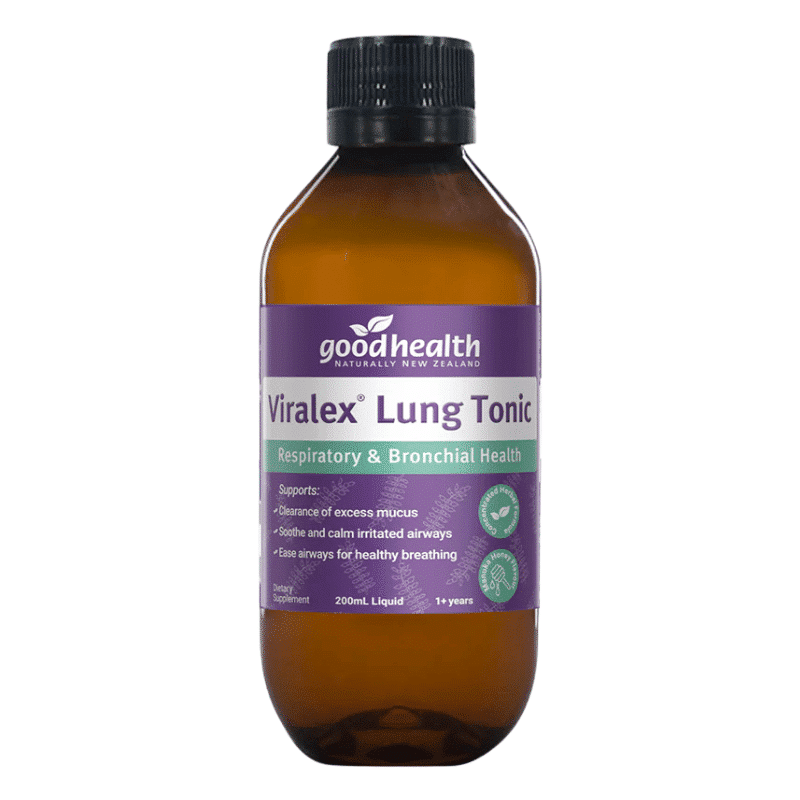 Buy Good Health Viralex Lung Tonic Liquid 200ml Online | Anadea