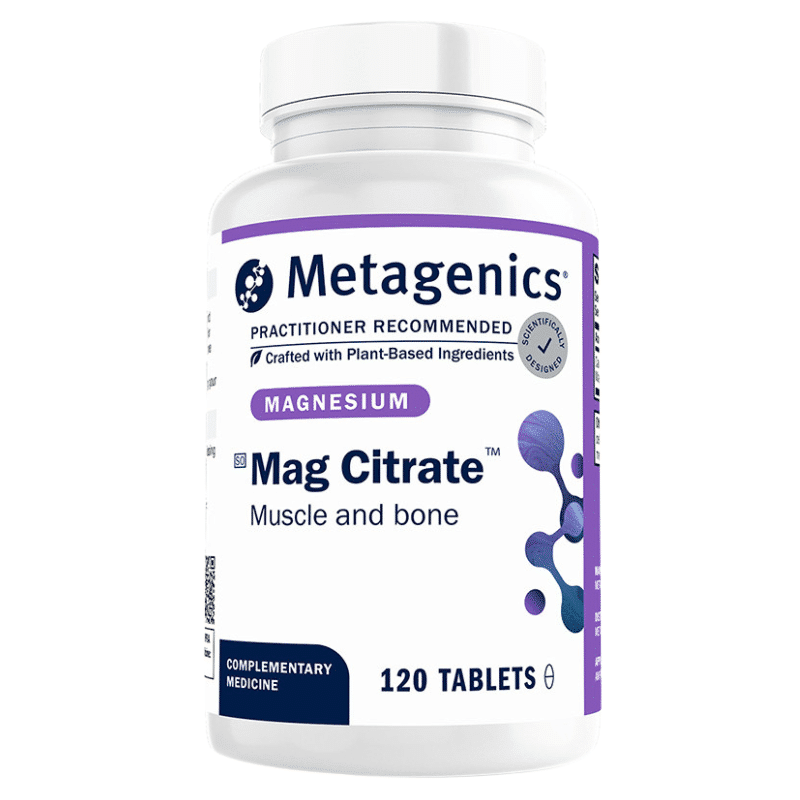 Buy Metagenics Magnesium Citrate Tablets 120 Online | Anadea