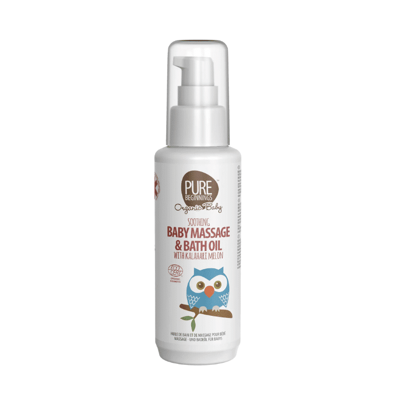 Buy Pure Beginnings Soothing Baby Massage & Bath Oil 100ml Online | Anadea