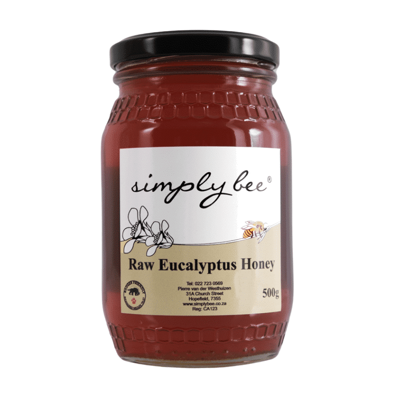 Simply Bee Raw Eucalyptus Honey 500g | Buy Online in SA | Anadea ...