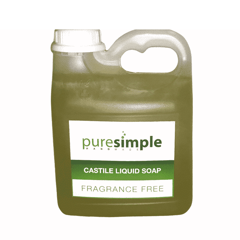 Pure Simple Castile Liquid Soap Cleaner Fragrance Free | Buy Online in ...