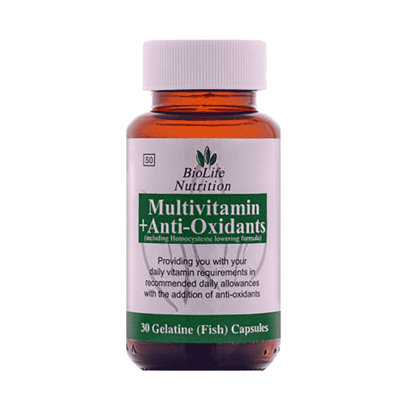 Buy Bio-Life Multivitamin & Antioxidant 1000mg 30 Online | Anadea