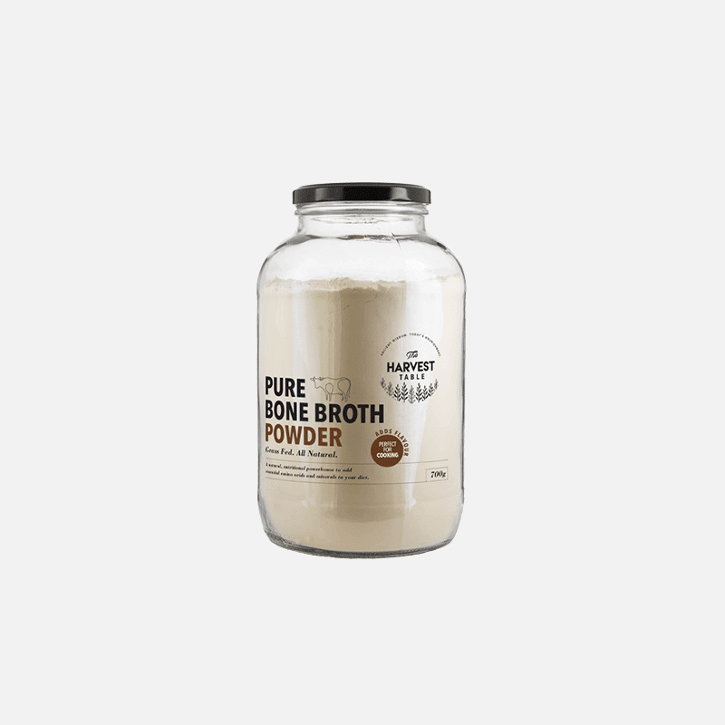 The Harvest Table Pure Beef Bone Broth Powder 150g Refill | Buy Online ...