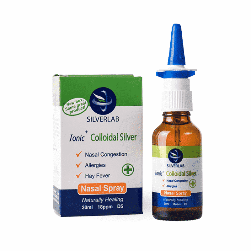 Buy Silverlab Colloidal Silver Nasal Spray Online | Anadea