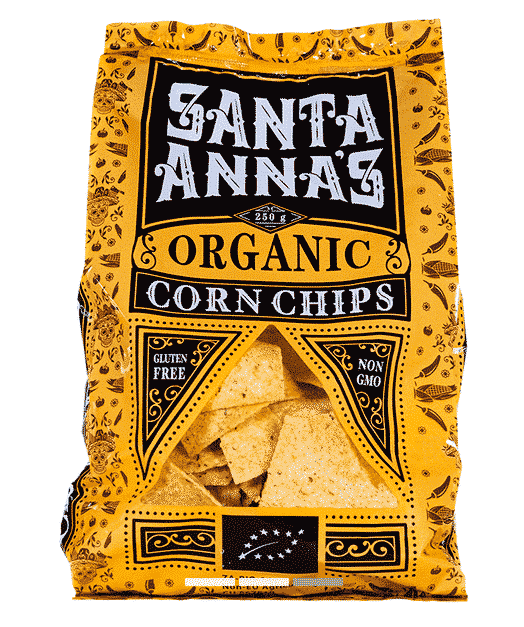 Buy Santa Anna's Organic Corn Chips 250g Online | Anadea