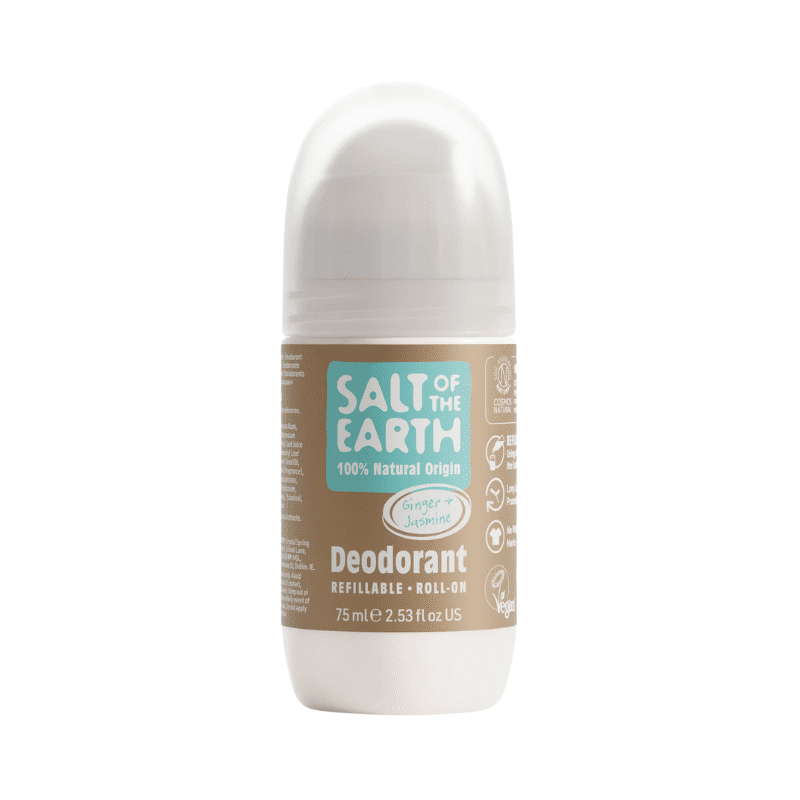 Buy Salt of the Earth Ginger & Jasmine Refillable Roll-On Deodorant ...