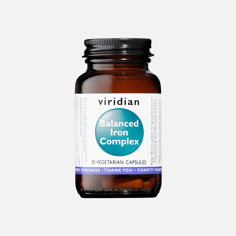 Buy Virdian Nutrition Balanced Iron Complex 30s Online | Anadea