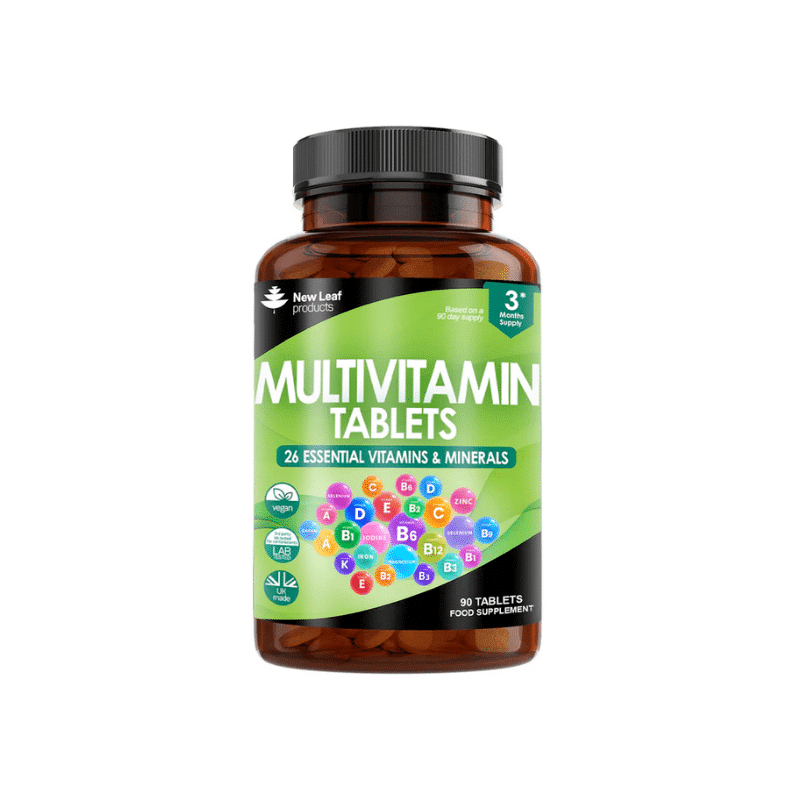 Buy New Leaf Multivitamin Plus Iron High Strength 90 Online | Anadea