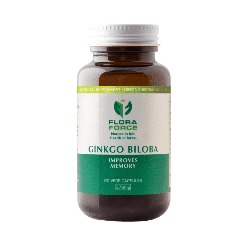 Flora Force Ginkgo Biloba 370mg 60 | Buy Online in SA | Anadea Natural ...