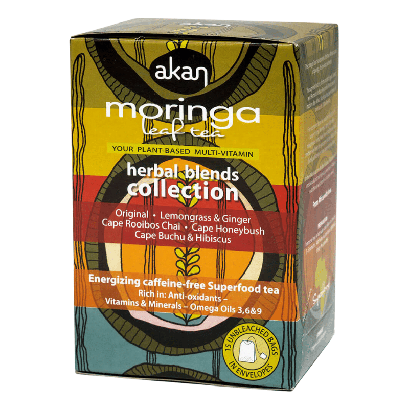 Akan Moringa Tea Herbal Blends Collection Teabags 15 | Buy Online in SA ...